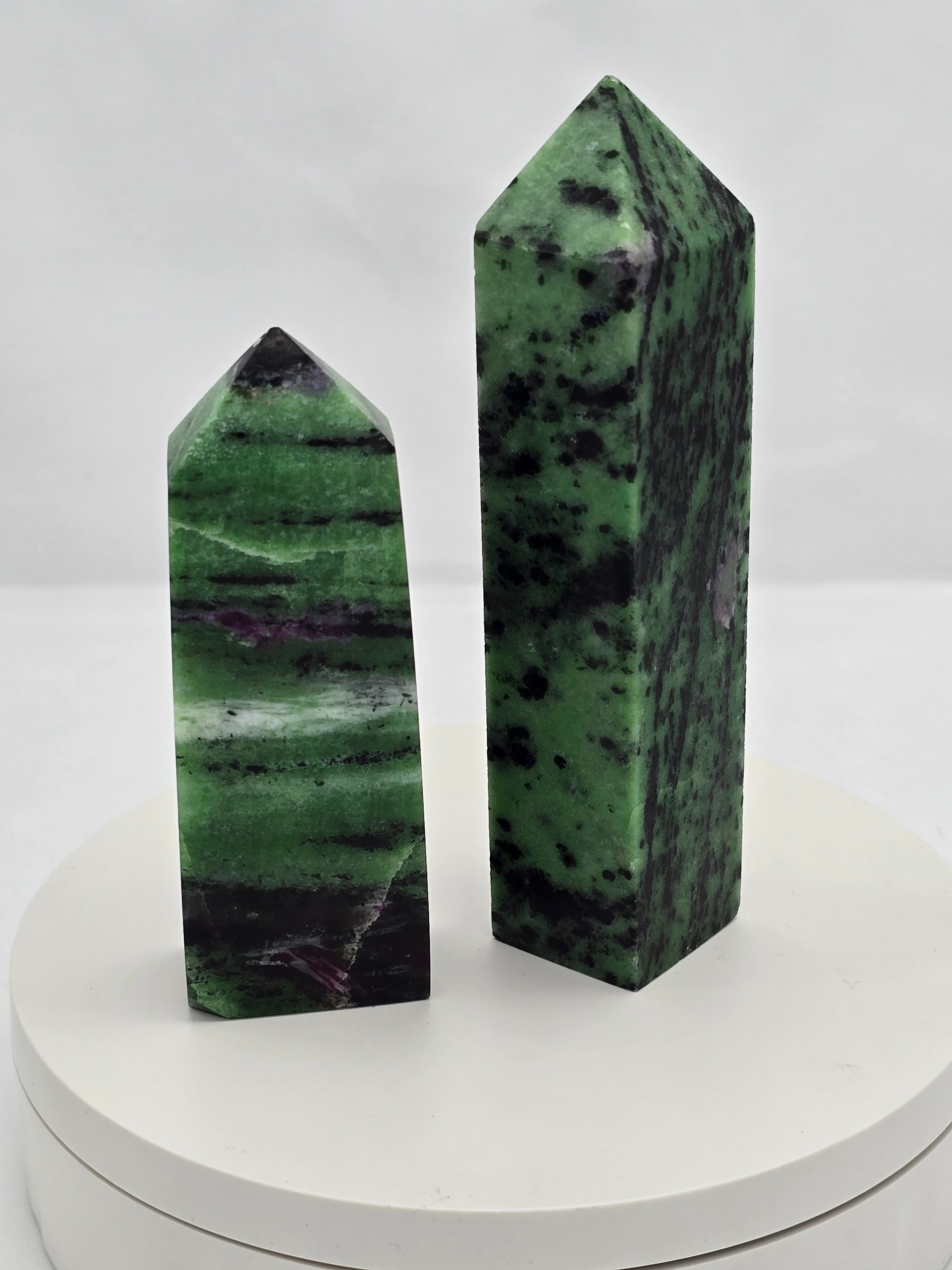 Ruby zoisite tower | Fibonacci Plants